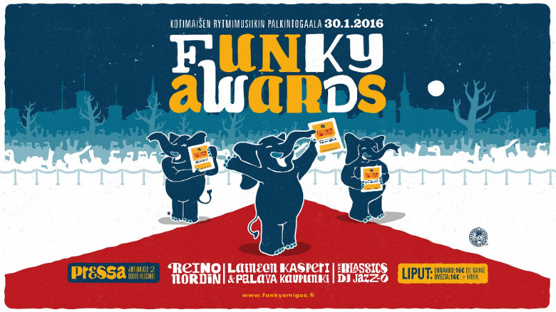 Funky Awards palkitsee kotimaisen rytmimusiikin ykköstekijöitä jo 16 ...